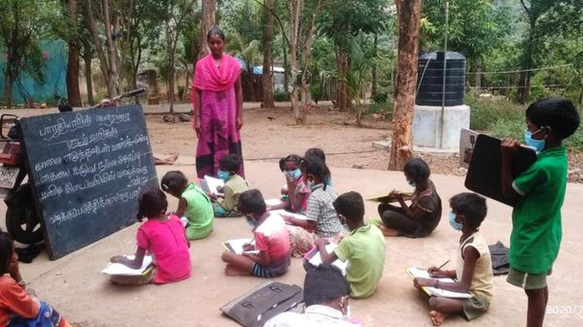 Engaging tribal students during lockdown - The Hindu