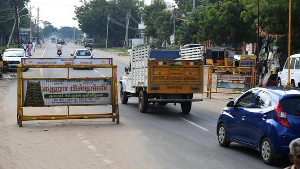 Villapuram-Airport Road no more a danger zone - The Hindu
