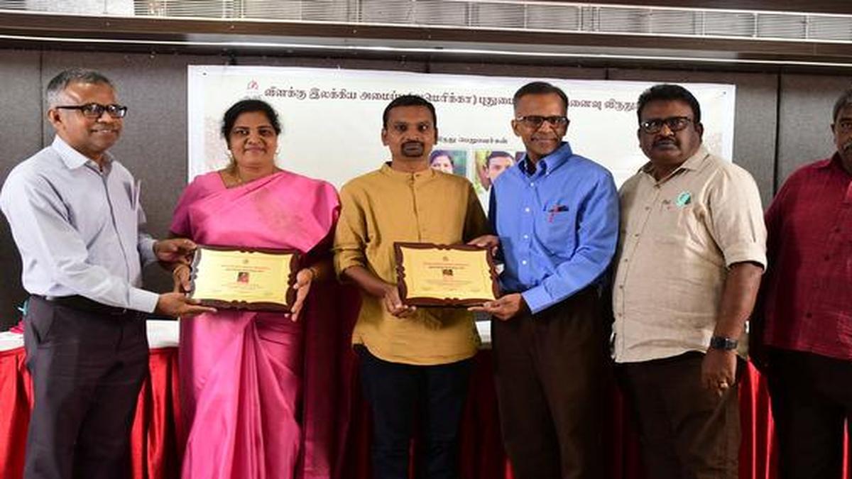 Stalin Rajangam and Sukirtharani get Puthumaipithan award in Madurai ...
