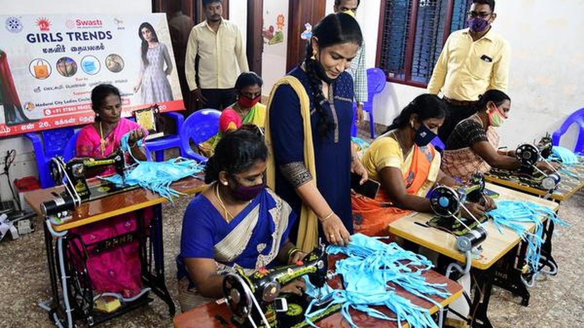 Tailoring unit inaugurated - The Hindu