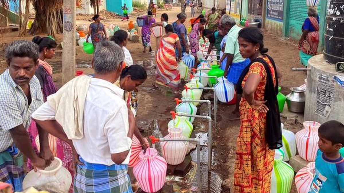 Villagers fear that long queues at water tap may trigger surge in cases ...