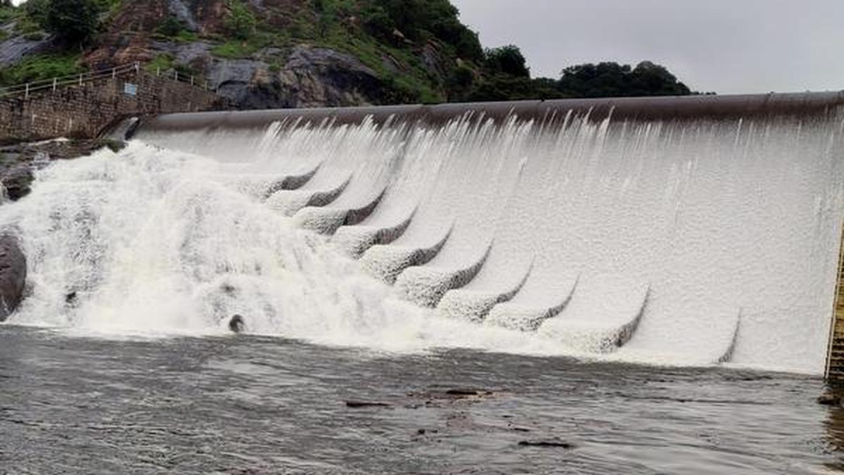 Two dams overflow - The Hindu