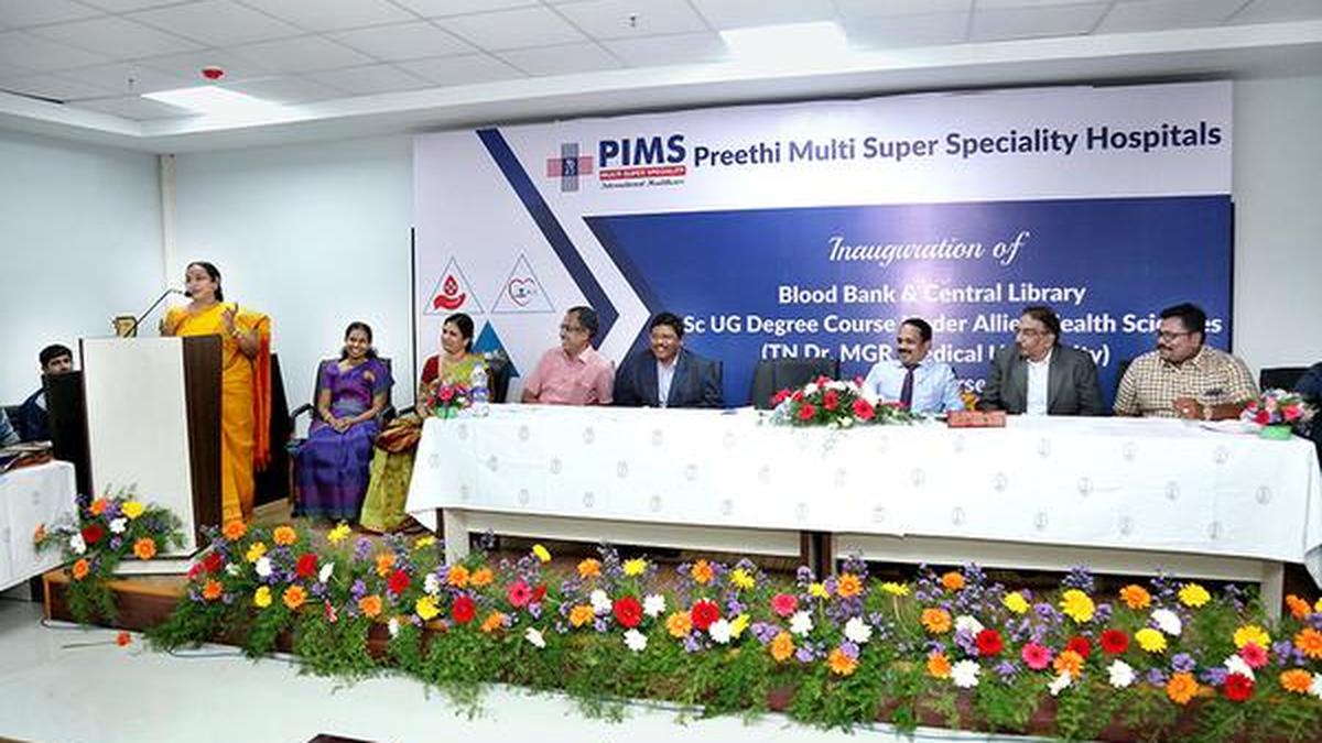 New facilities inaugurated at Madurai hospital - The Hindu