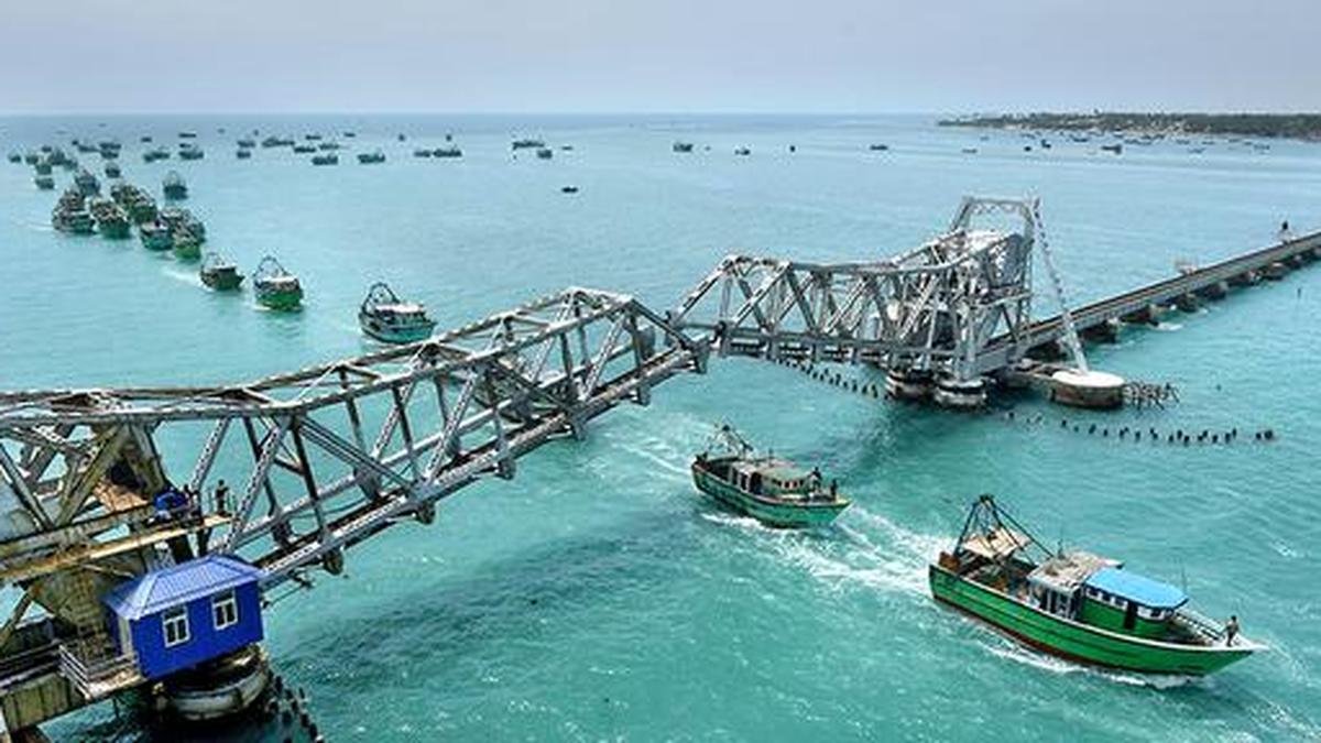 ‘New Pamban Rail Bridge to come up in two years’ - The Hindu
