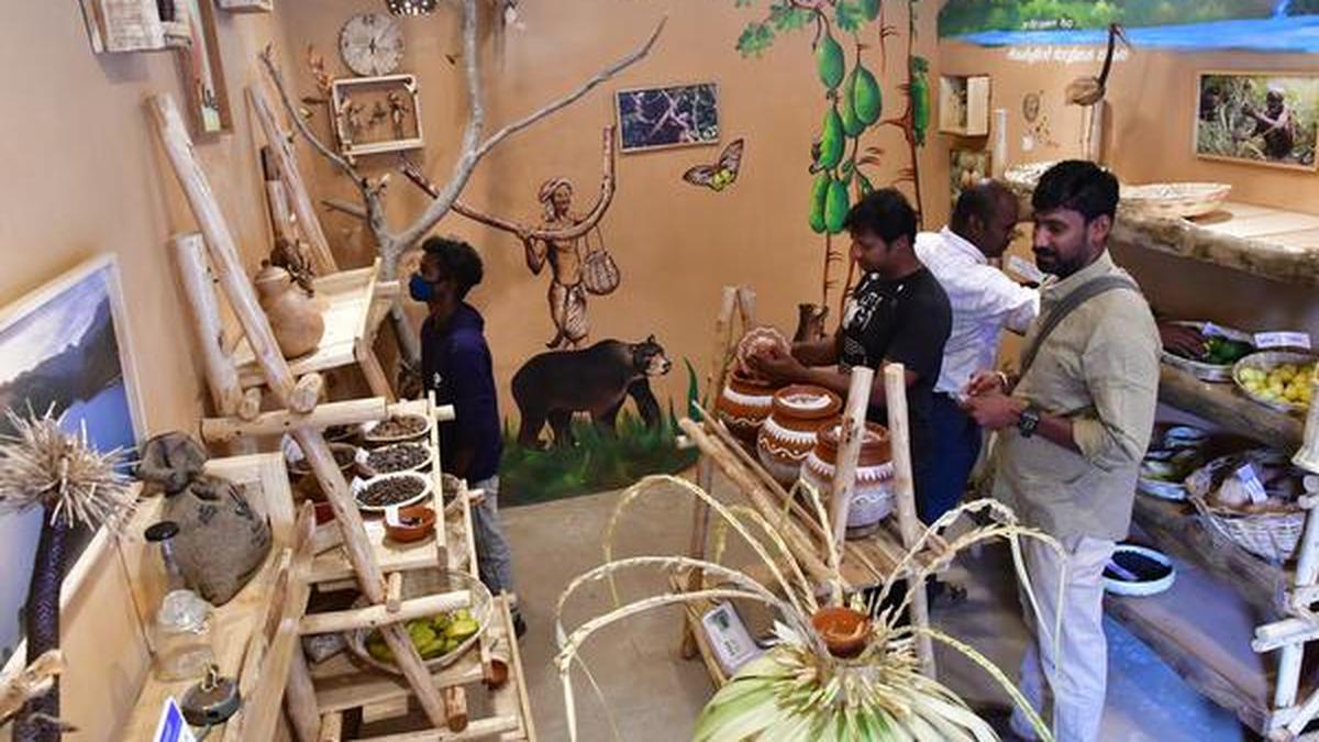 Kani tribal products on sale in exclusive showroom - The Hindu