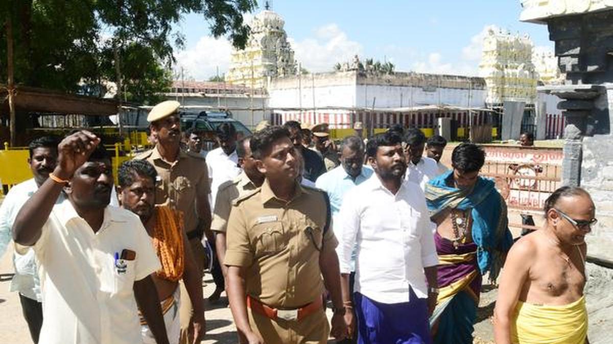 Elaborate arrangements made for ‘Arudra Darshan’ - The Hindu