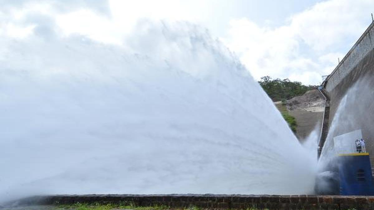 Water released from Papanasam dam - The Hindu