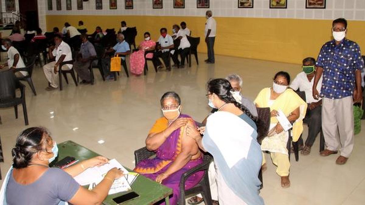 Three-day COVID-19 vaccination camp - The Hindu