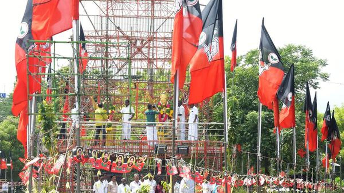 AIADMK celebrates party’s golden jubilee - The Hindu