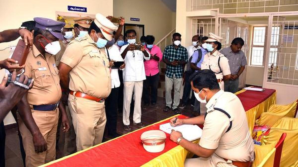 CM inaugurates new buildings for police stations - The Hindu