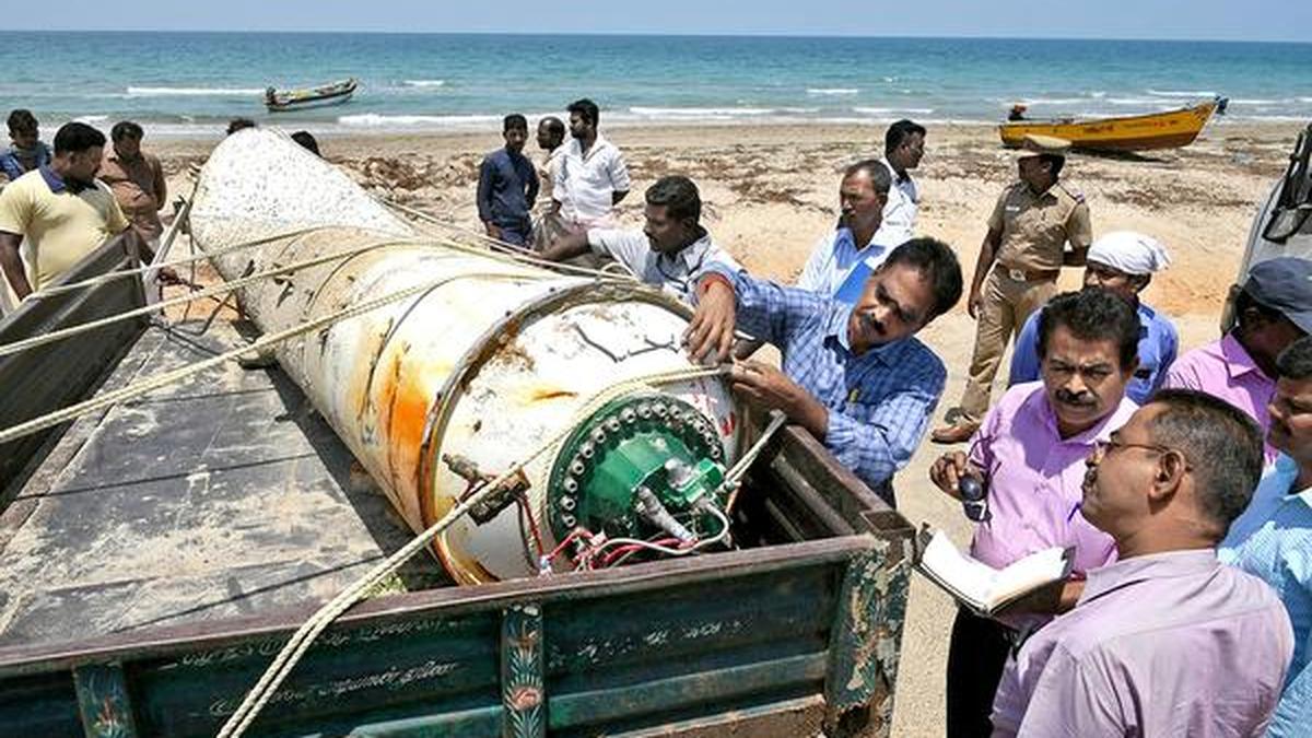 ‘Brahmos engine’ found washed ashore retrieved - The Hindu