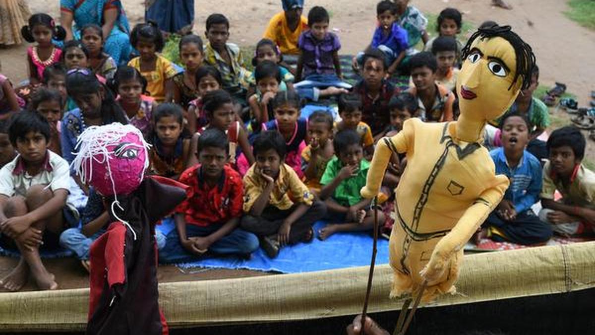 Puppetry turns a tool in fight against child sexual abuse - The Hindu