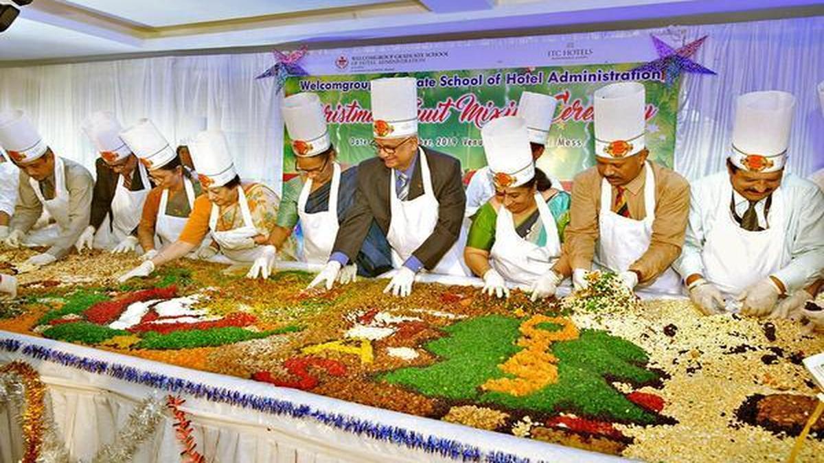 WGSHA holds ritual of mixing dry fruits in alcohol for Christmas cakes ...