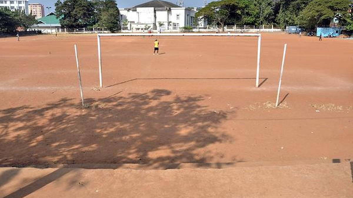 Increased cost puts paid to football turf ground project - The Hindu
