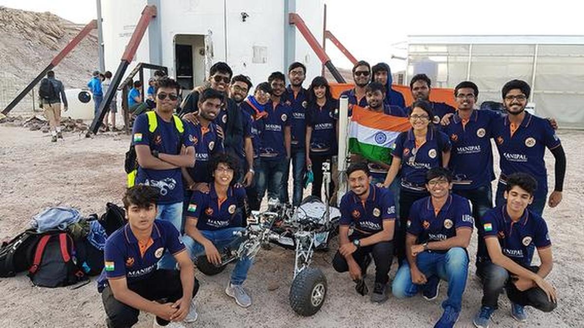 Mars Rover MIT excel at world meet in U.S. - The Hindu
