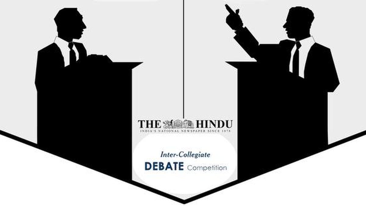 The Hindu debate contestant Alva’s College next week - The Hindu