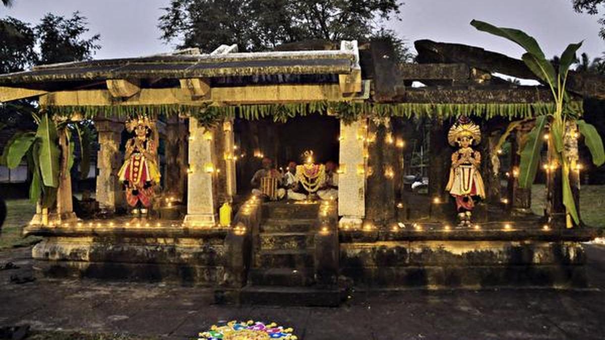 Kathale Basadi comes to life in Barkur - The Hindu