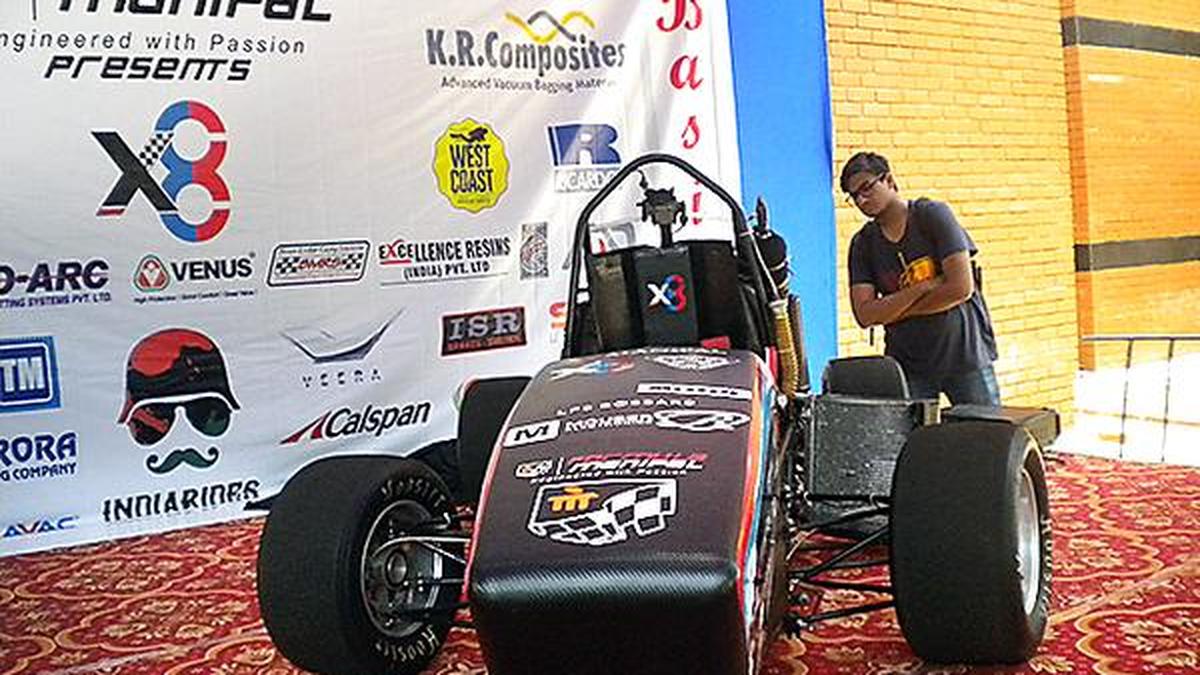 Formula Manipal racing car launched - The Hindu