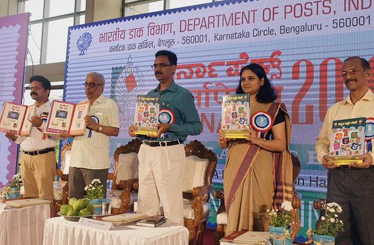 Learn Kannada alphabet through postage stamps - The Hindu