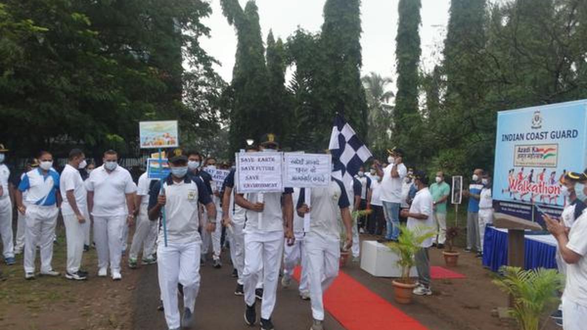 Walkathon to mark 75 years of independence - The Hindu