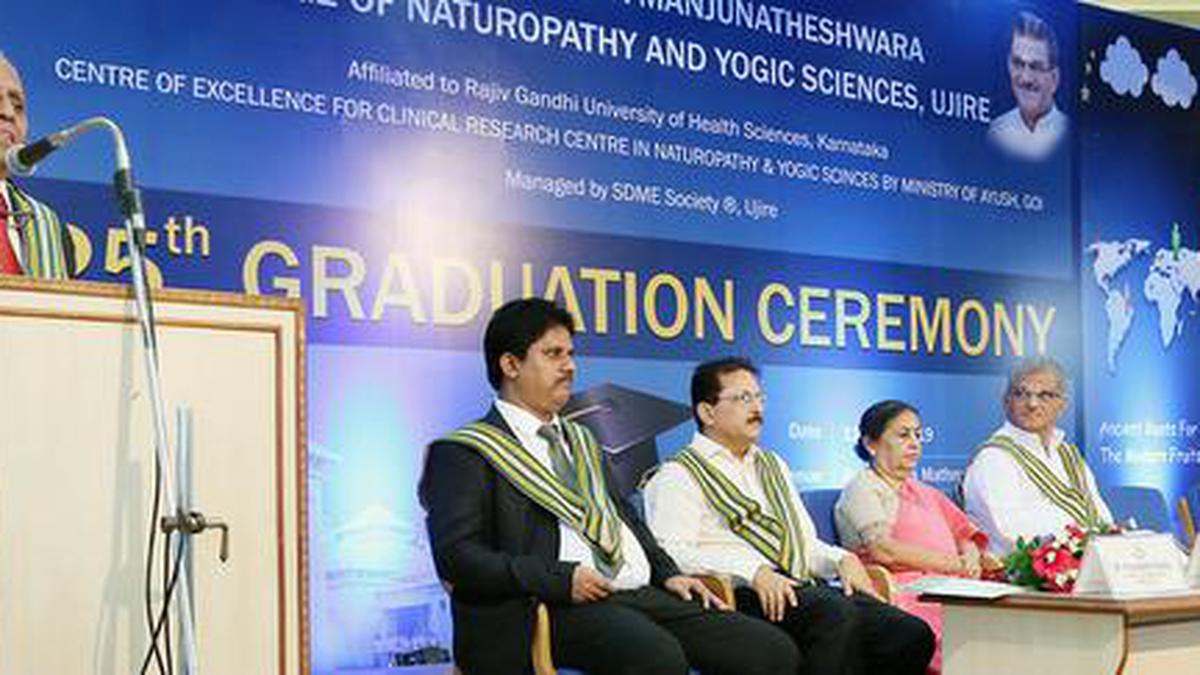 Practise integrated system of medicine: NIMHANS director - The Hindu