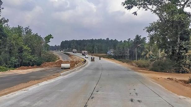 Four-lane work on 45 km of NH 75 likely to be ready by March next - The ...