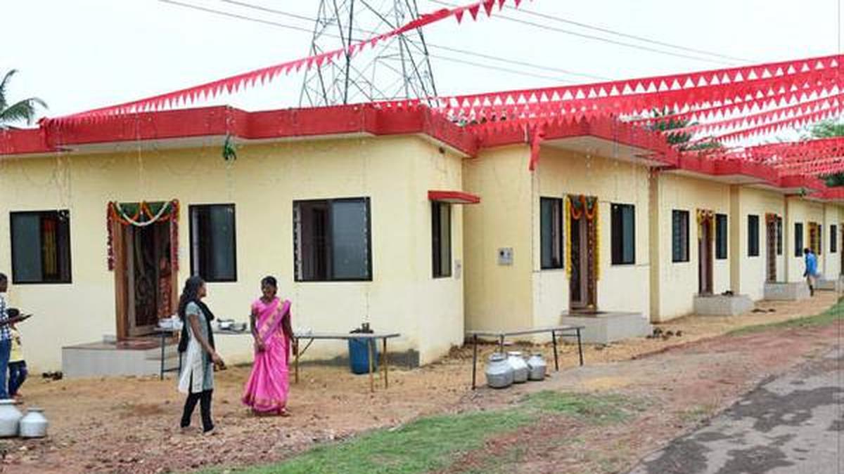 Koraga families get houses in Kulashekara - The Hindu
