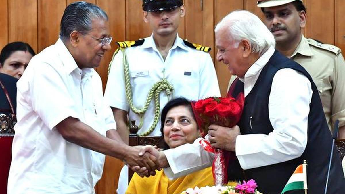 Arif Mohammed Khan sworn in as Governor - The Hindu