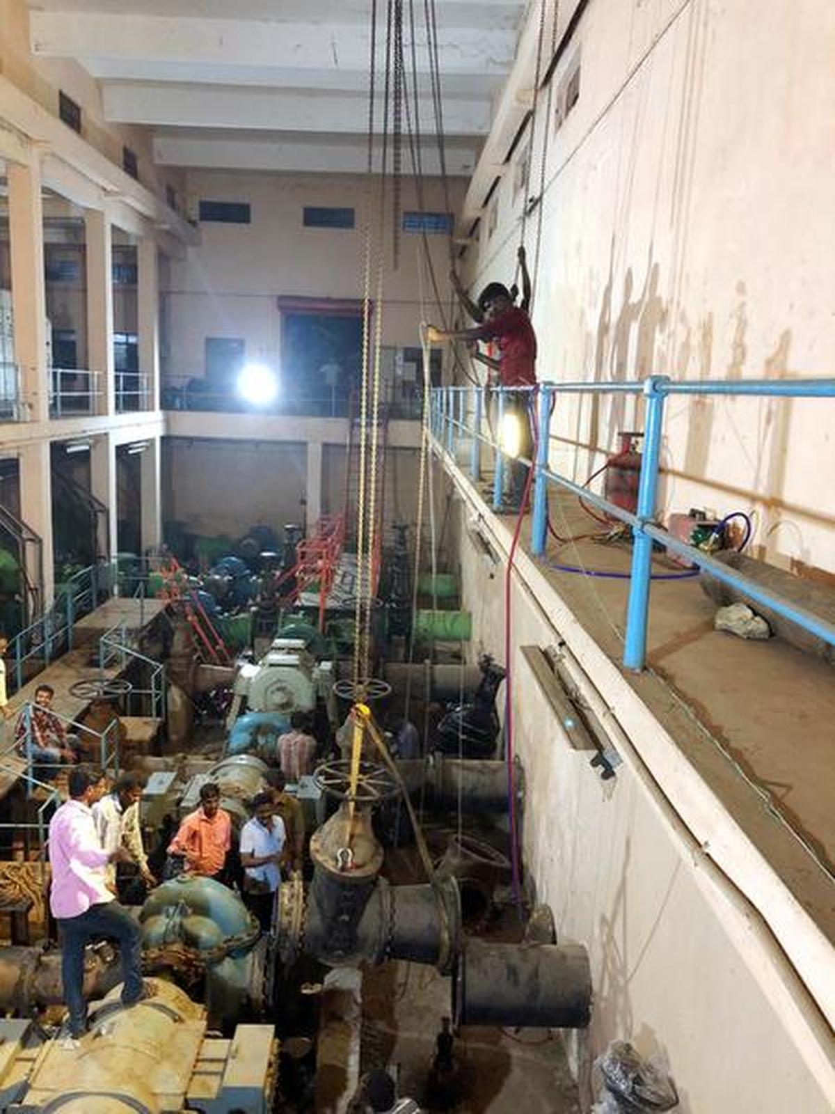 Renovation of Aruvikkara plants begins - The Hindu