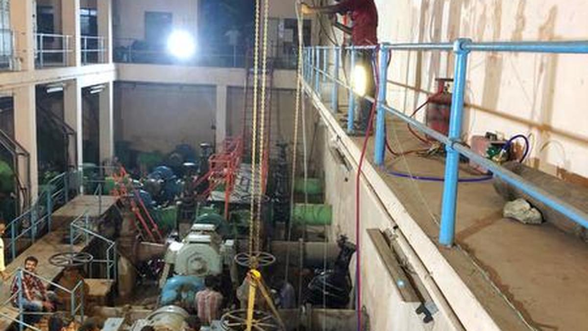 Renovation of Aruvikkara plants begins - The Hindu