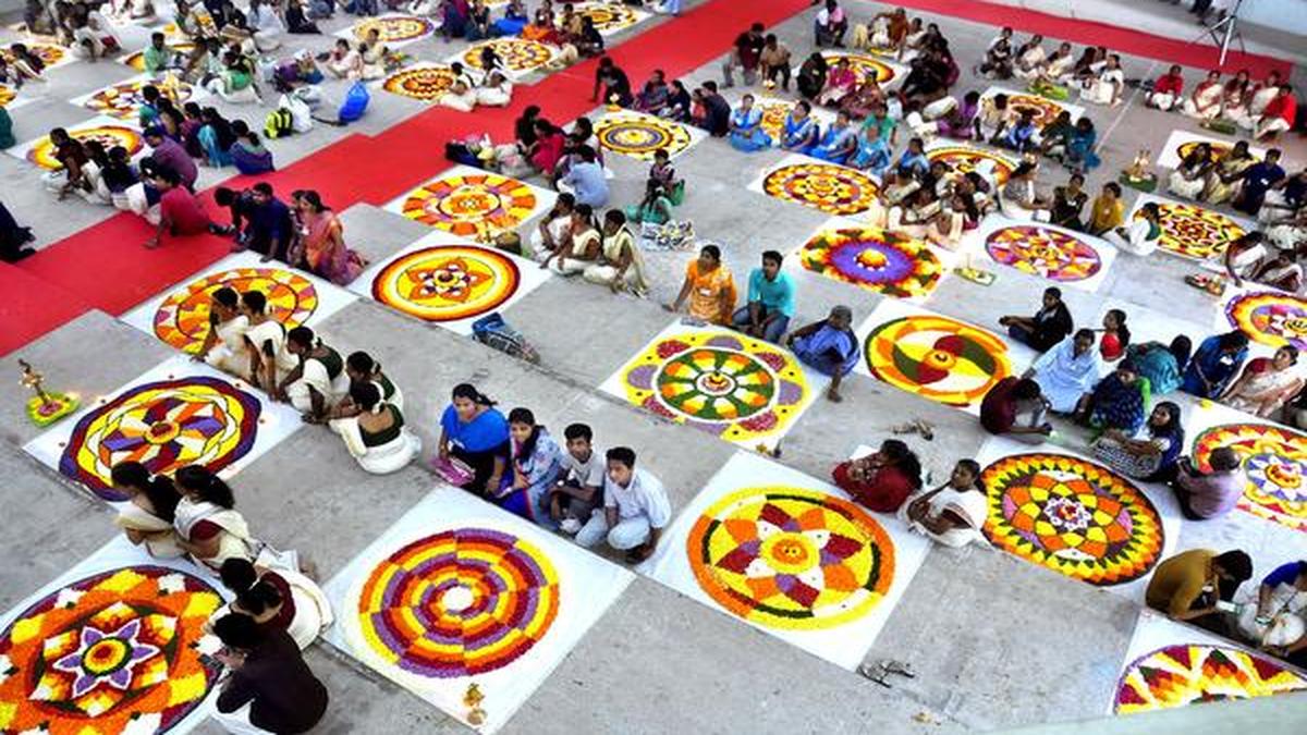 Flowers woven into carpets by colourful imagination - The Hindu