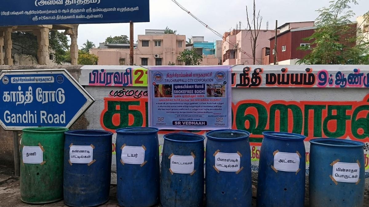 Dry waste collection points established for smoke-free Bhogi festival ...