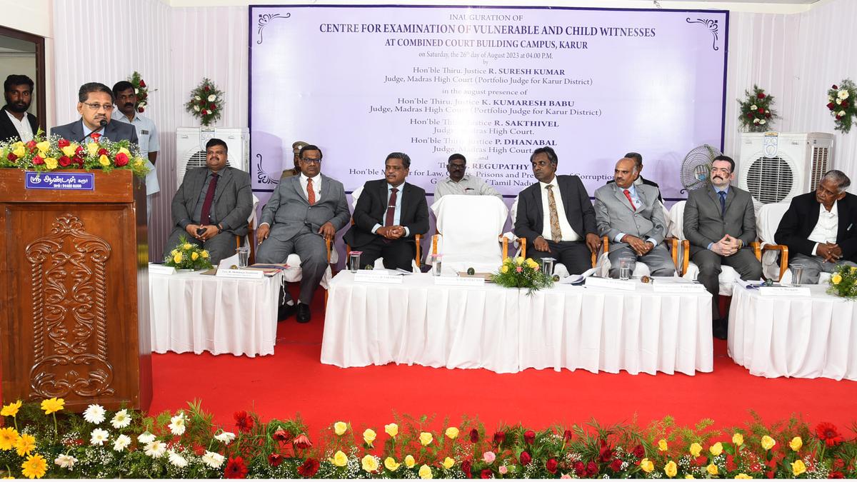Centre for Examination of Vulnerable and Child Witnesses inaugurated in ...
