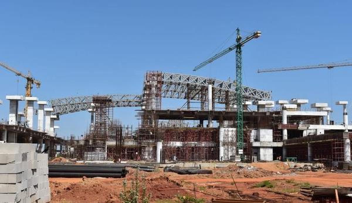 Work on new terminal building picks up pace as supply of industrial ...