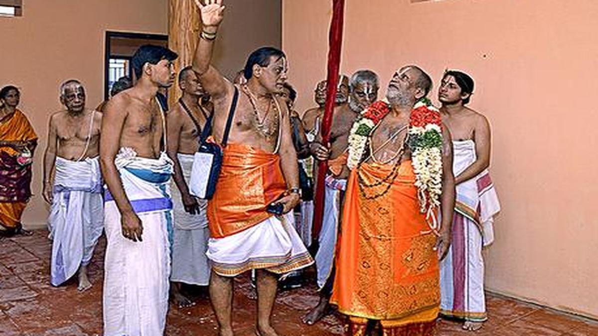 Vedic ‘patasala’ at Srirangam - The Hindu
