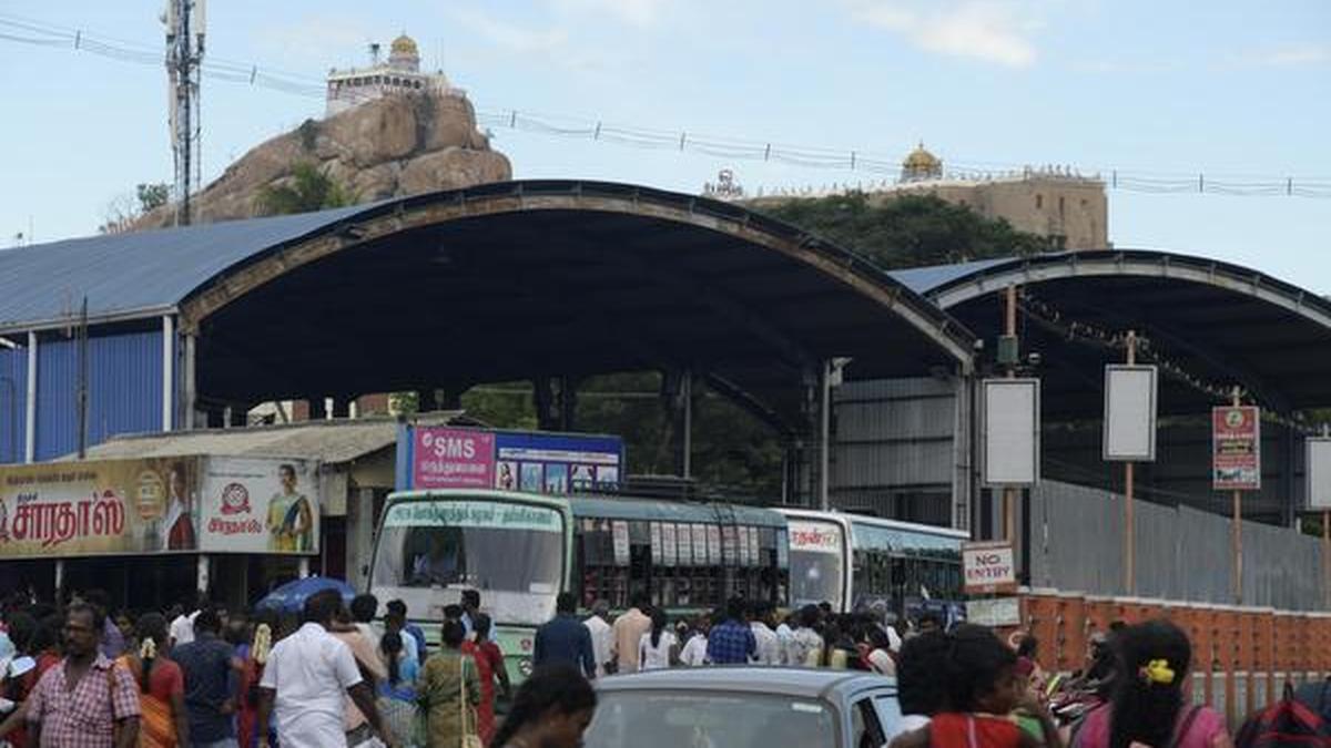 Remodelling of Chathiram Bus Stand in Tiruchi yet to begin - The Hindu