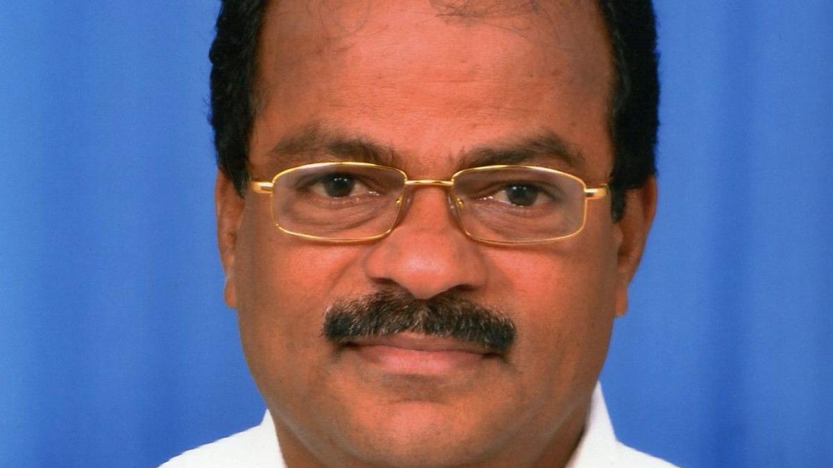 Former MP Parasuraman, who defeated T.R. Baalu in 2014, dies - The Hindu