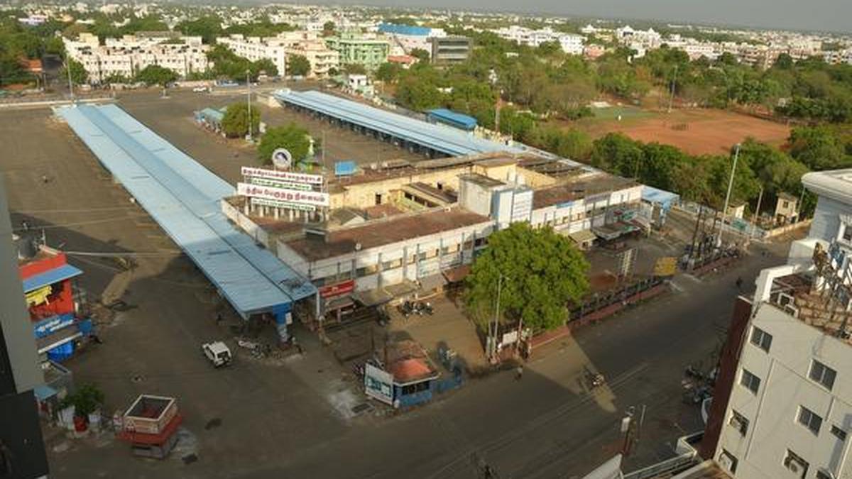 Integrated bus stand project stirs to life - The Hindu