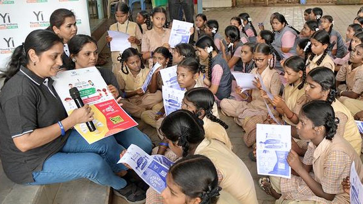 Yi holds ‘Project Masoom’ in school - The Hindu