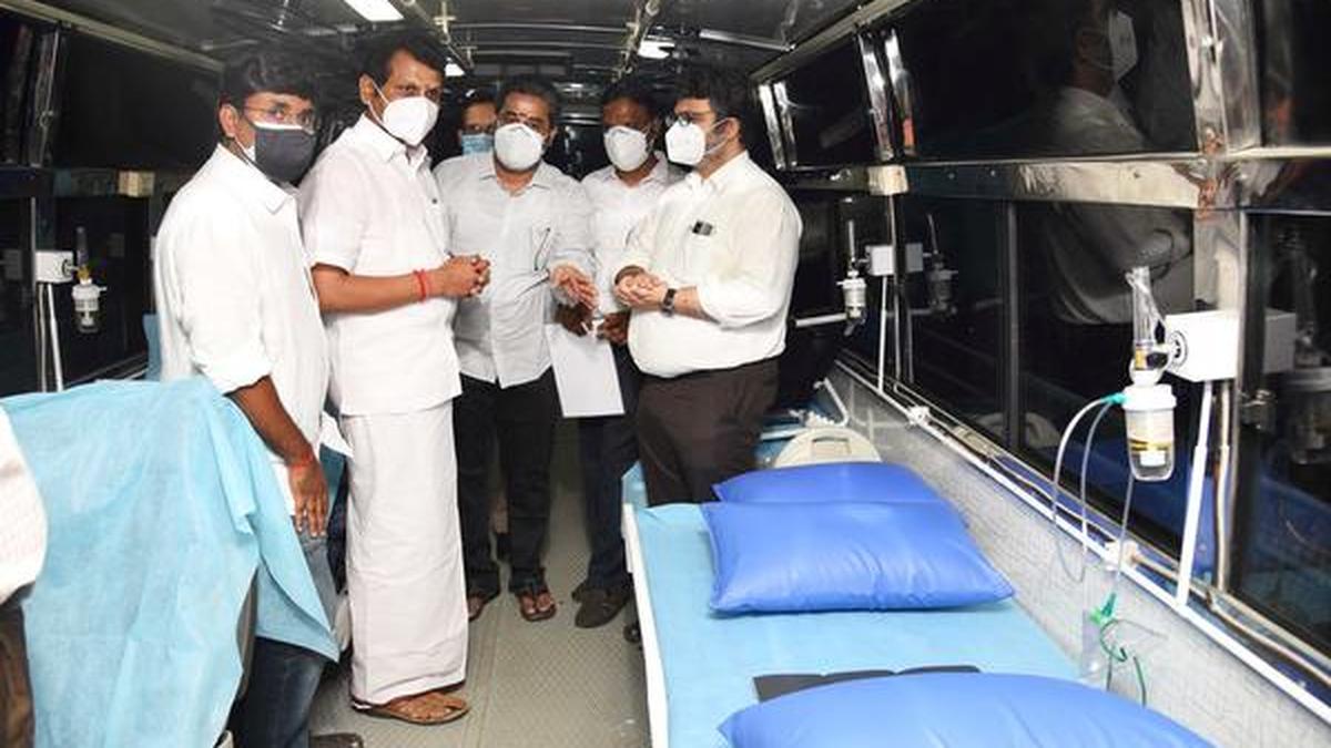 ‘Oxygen bus’ commissioned in Karur - The Hindu