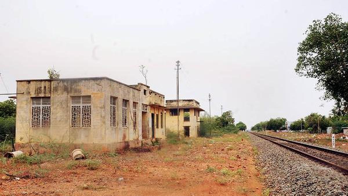 Demand to reopen Udayanpatti railway station grows louder - The Hindu