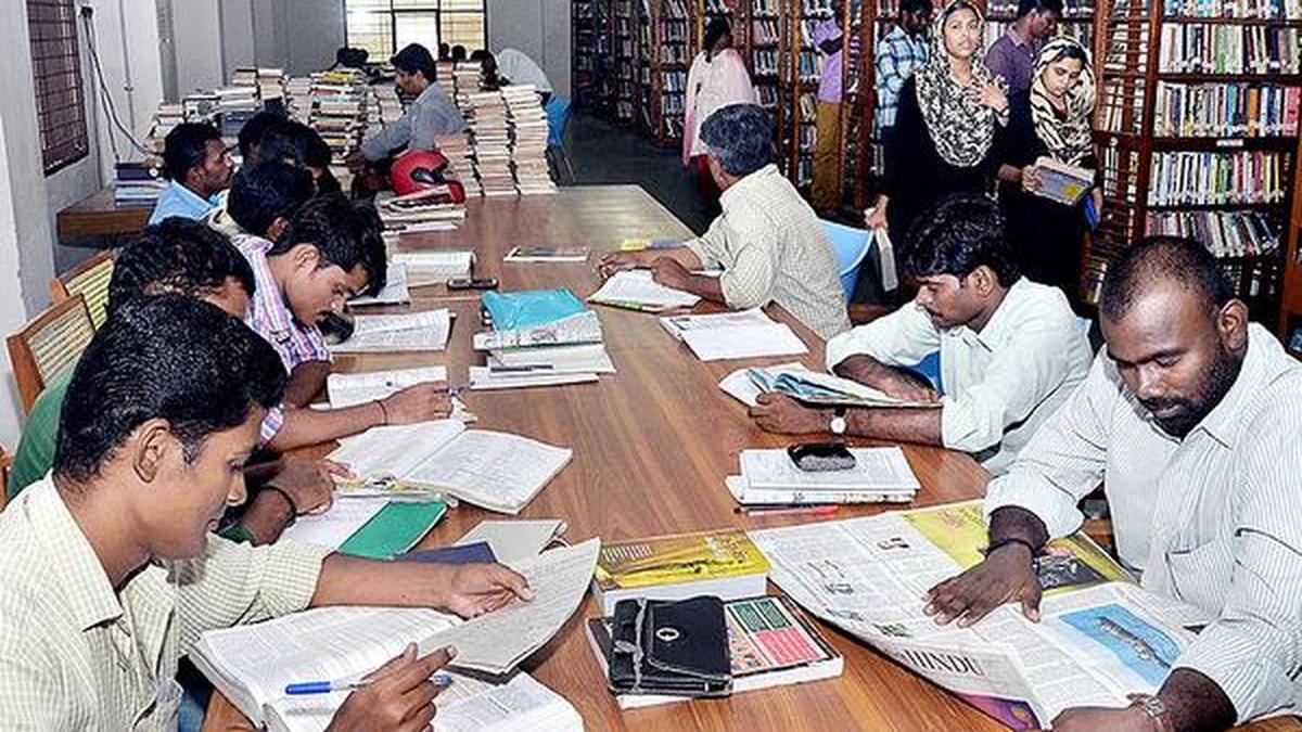 District Central Library plans coaching for UPSC exams - The Hindu
