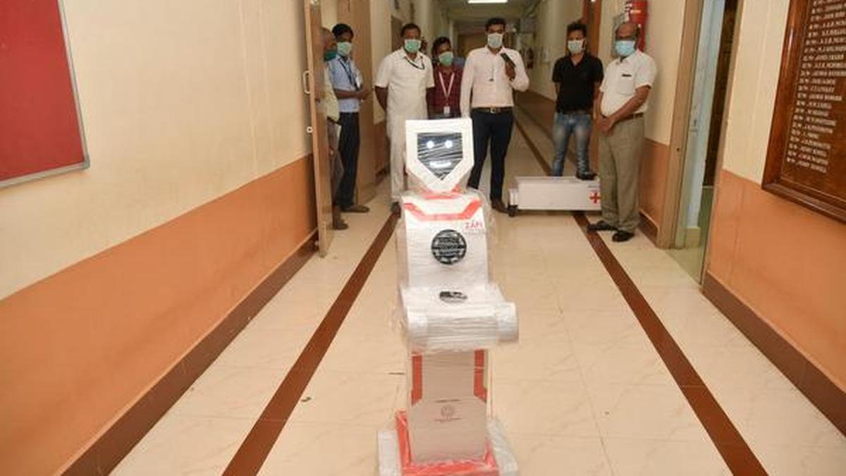 Soon robots will serve patients in isolation wards - The Hindu
