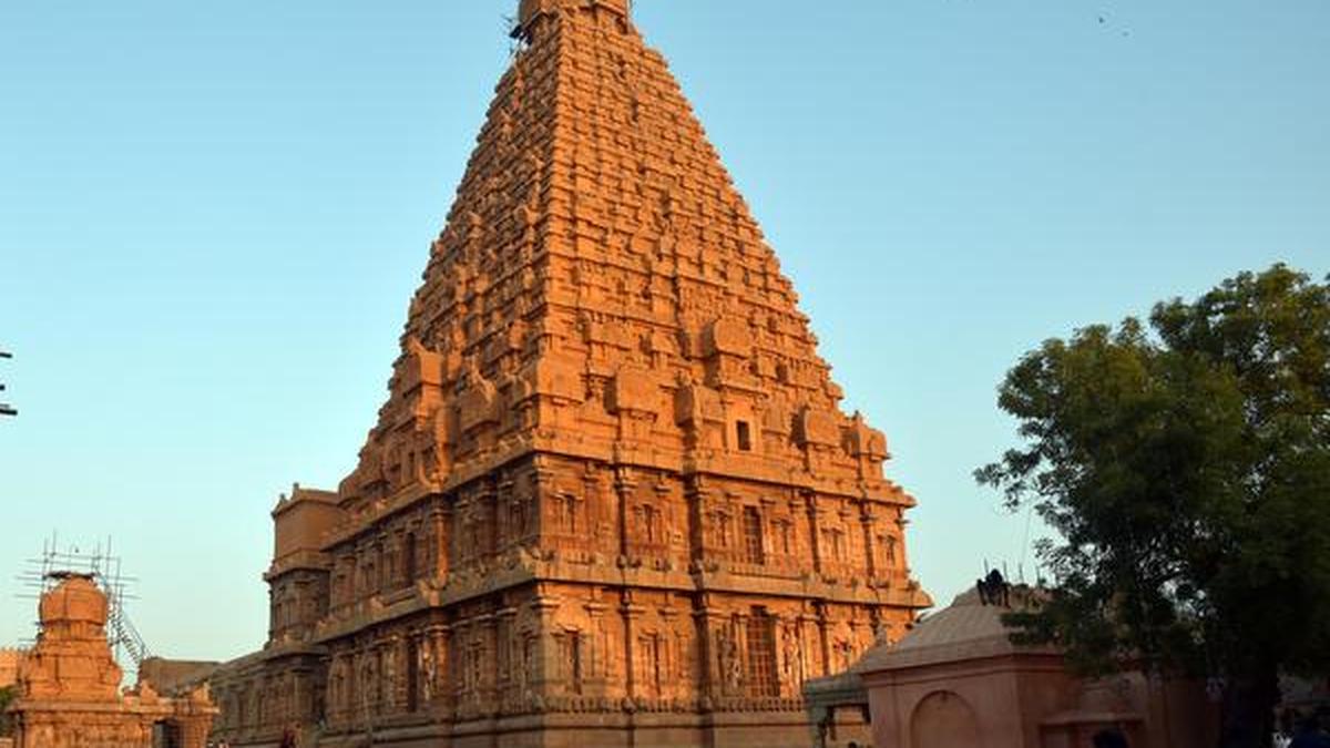 Sri Brahadeeswarar Temple: All set for consecration today - The Hindu