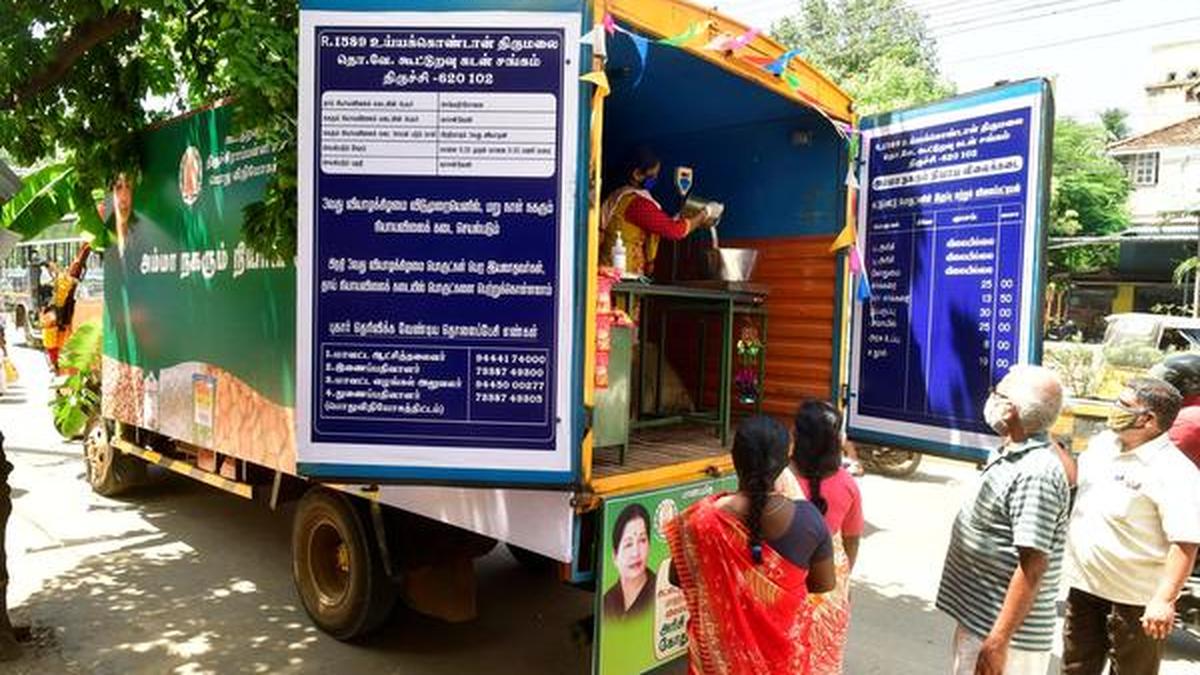 Mobile ration shops become operational - The Hindu
