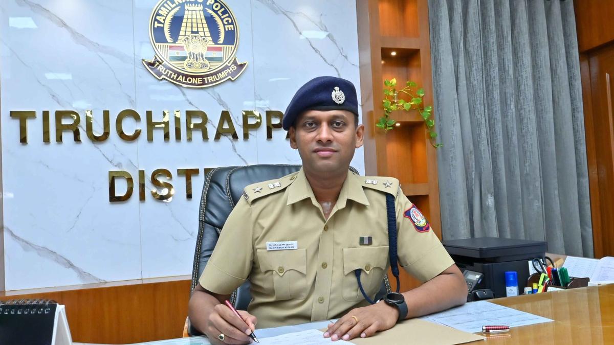 New SP takes charge - The Hindu