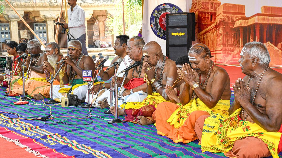 Sathaya Vizha begins at Thanjavur Big Temple - The Hindu