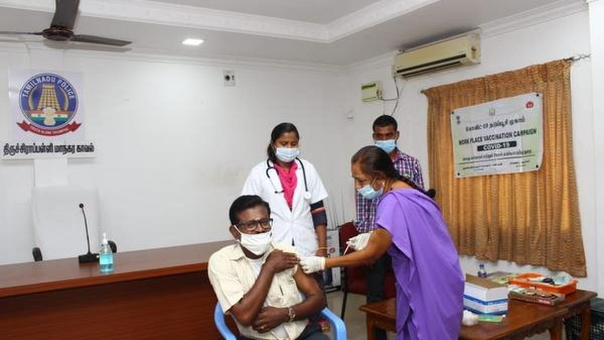 Vaccination camp held - The Hindu