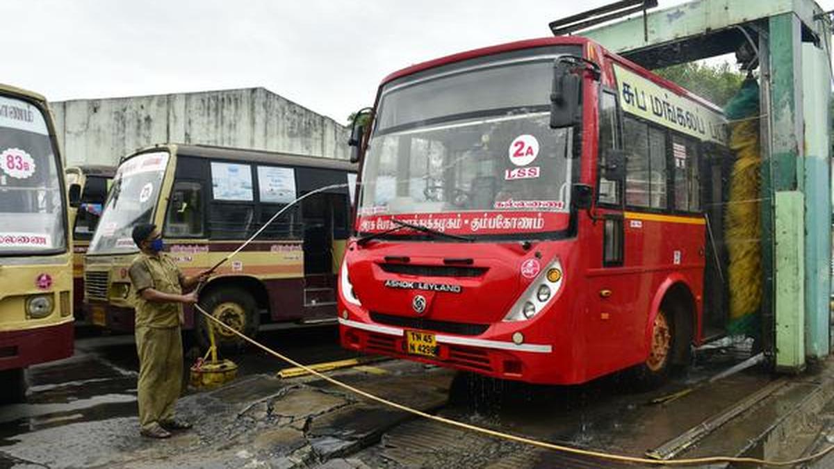 TNSTC gears up to resume bus services - The Hindu