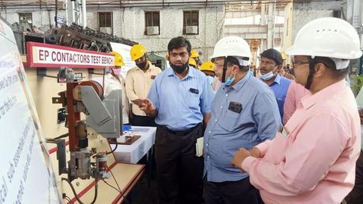 For the first time, railway workshop overhauls LHB power car - The Hindu